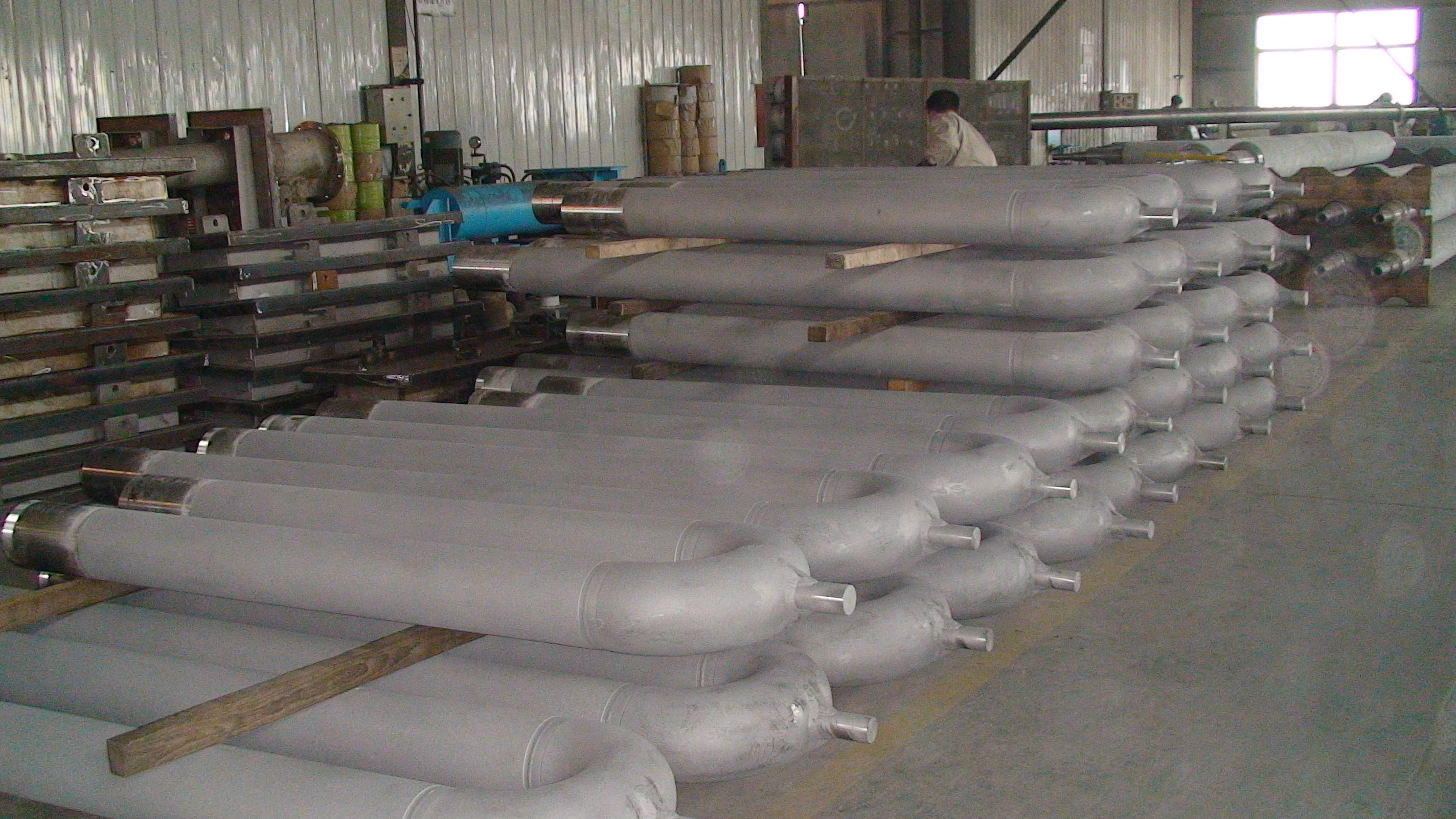 U-type Centrifugal Casting Corrosion Resistant Radiant Tube For Steel ...
