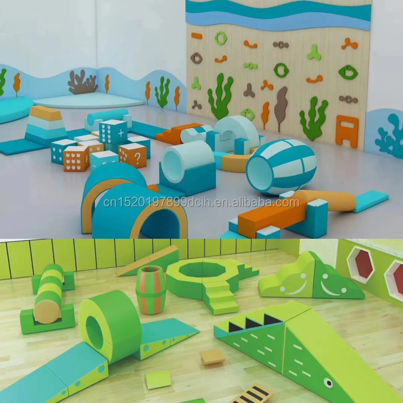 Commercial Indoor Kids Entertainment Centre Playground Soft Play ...