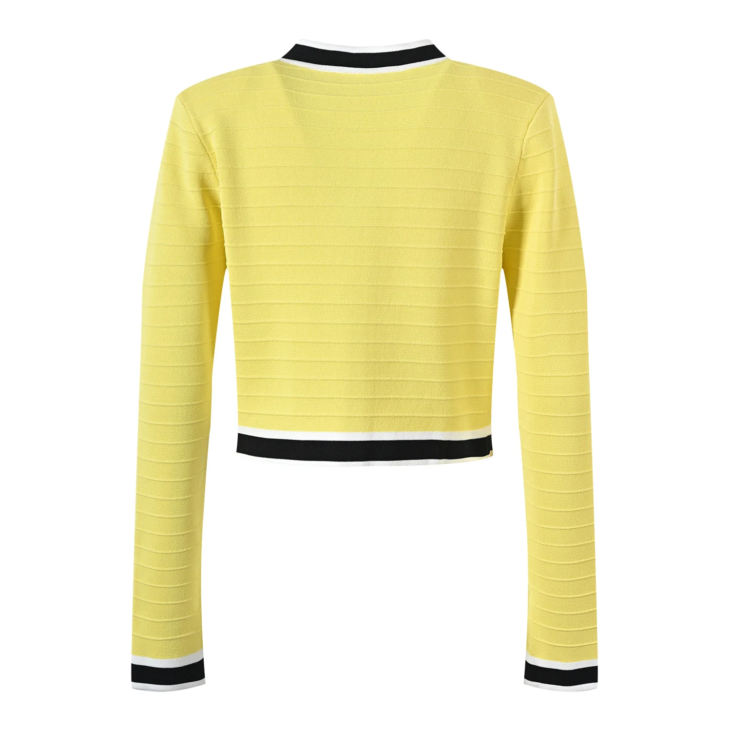 2024 Lady Spring French Style O-neckline Long Sleeve Women Single ...