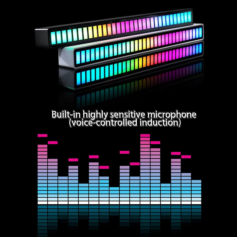 New Rgb Music Sound Control Led Light App Control Led Light Usb ...