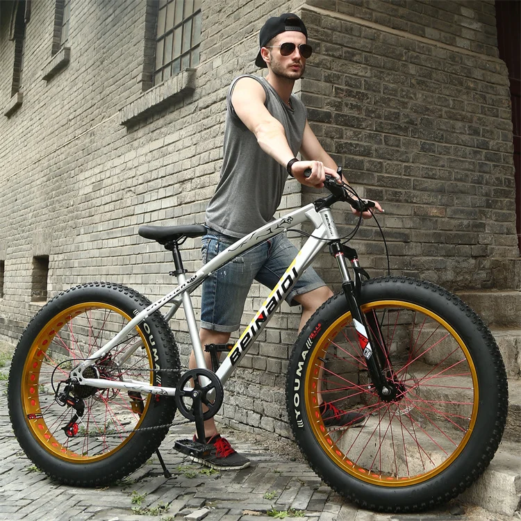 New Gas Motorized Beach Cruiser Retro Vintage Bike Off Road Motor Cross ...