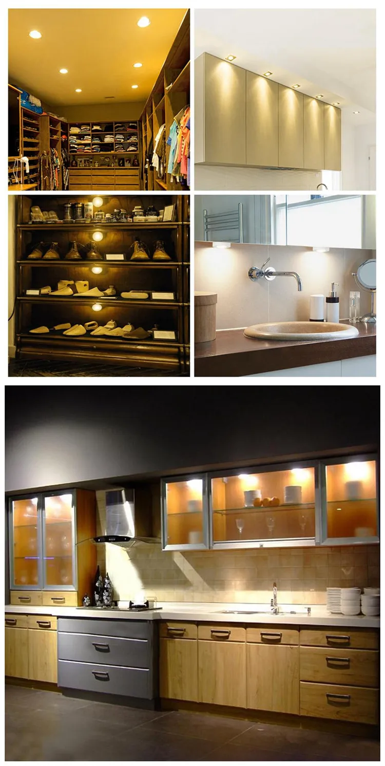 Night Light Usb Rechargeable Night Lamp For Kitchen Cabinet Wardrobe ...