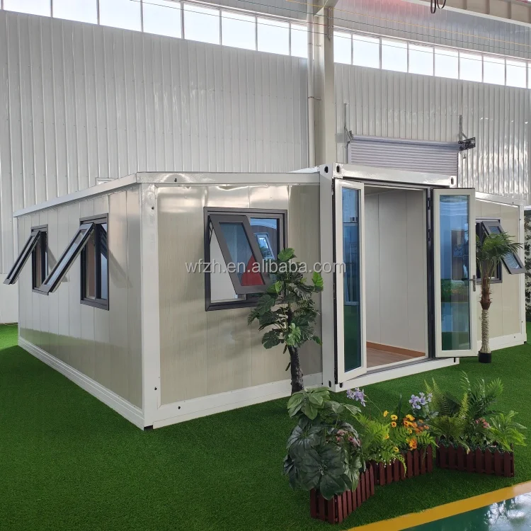 Open Movable Expandable Shipping Container Frame House - Buy ...