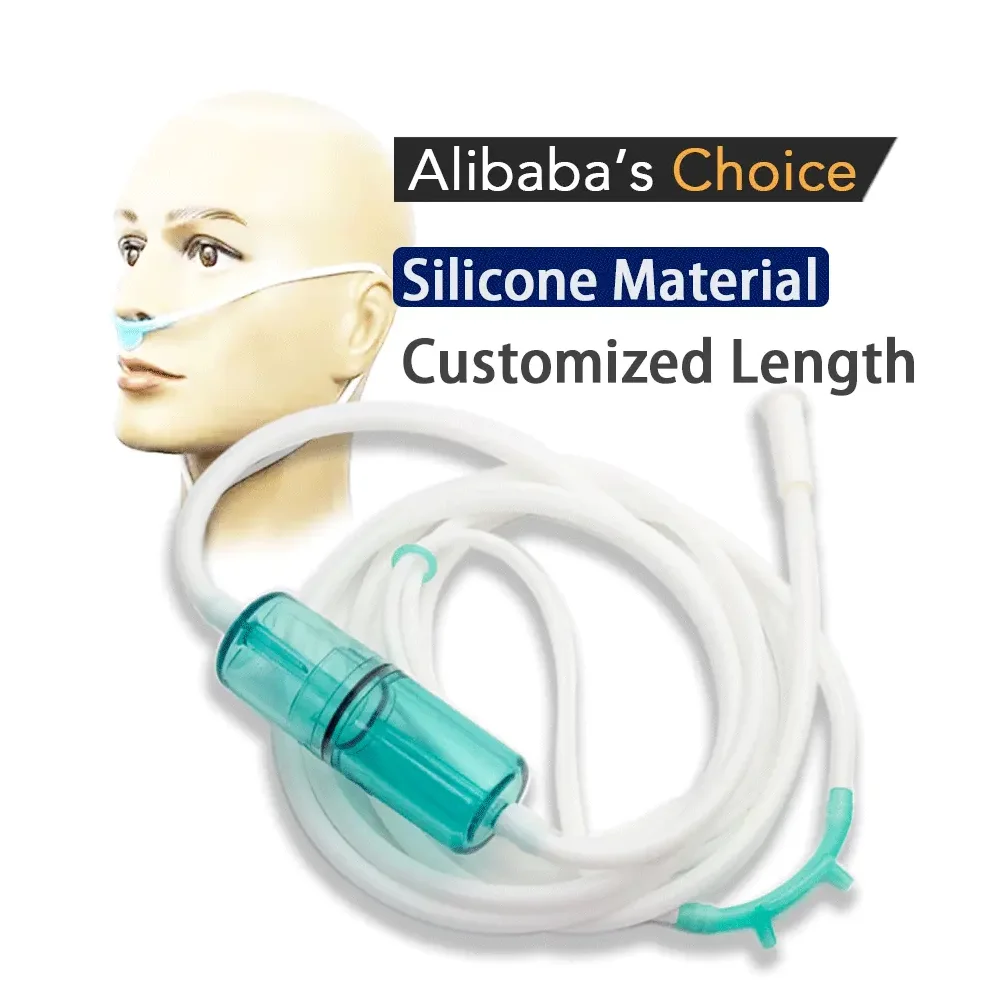 H2 Nasal Tube for Oxygen Hydrogen Breathing Mdical Grade Silicone ...