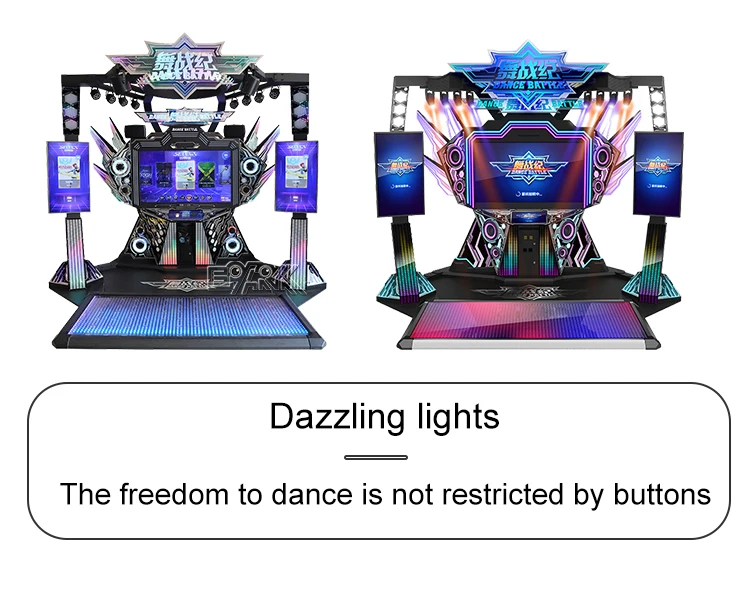 Indoor Amusement Battle Arcade Dancing Game/dance Revolution Arcade ...