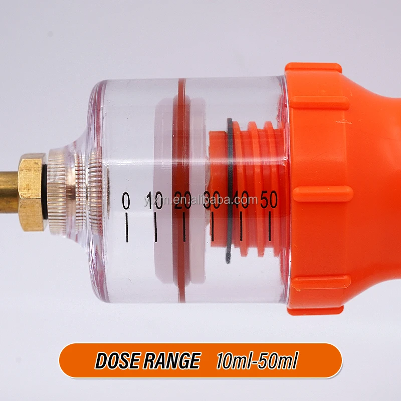 50ml Veterinary Feeding Syringe Continuous Drencher Automatic Medicine ...