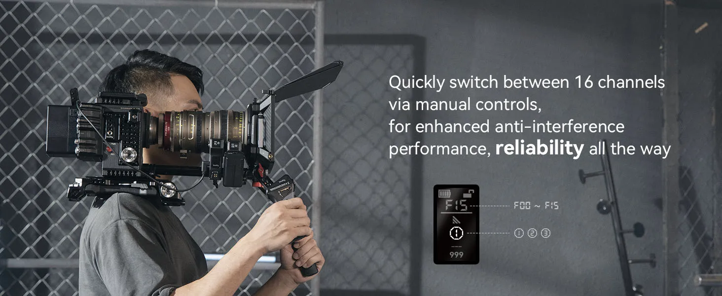 Smallrig Magicfiz Wireless Receiver Motor With 0.52" Oled Display ...