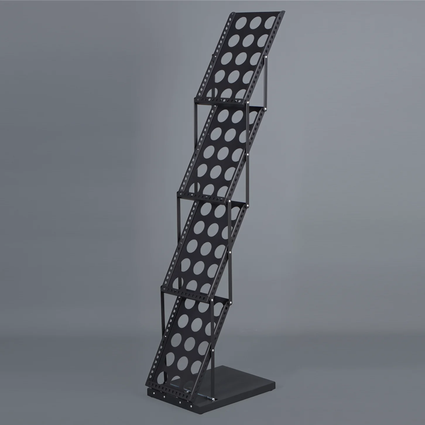 High Quality Brochure Rack - Durable Metal Display Stand