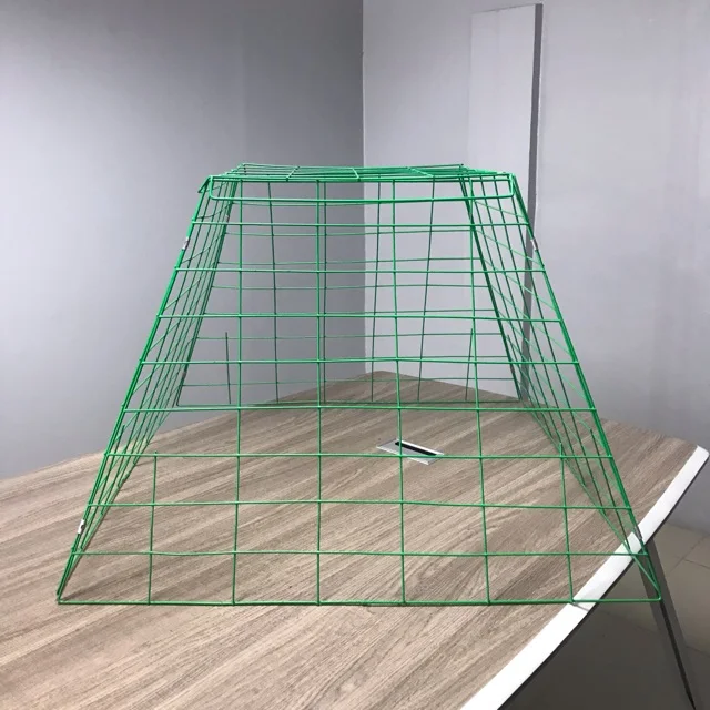 Foldable Metal Chicken Coop Flying Pen Run Enclosure Poultry Crate Pet ...