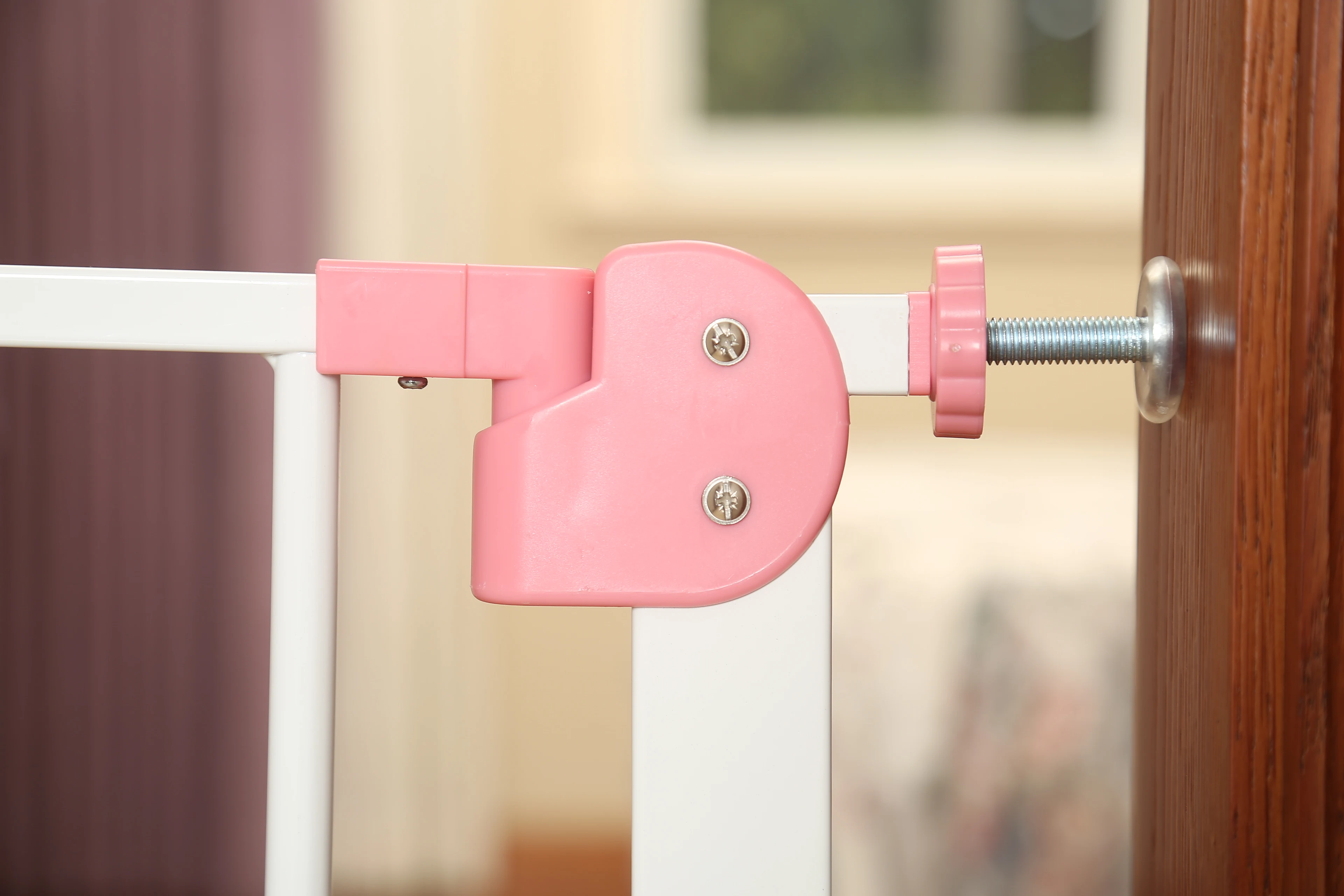 Retractable Baby Gate Child Safety Barrier Fence with Protection ...