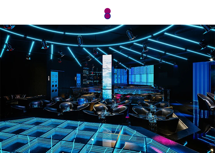 Fancy Nightclub Counter Bar Furniture Sets for Lounge