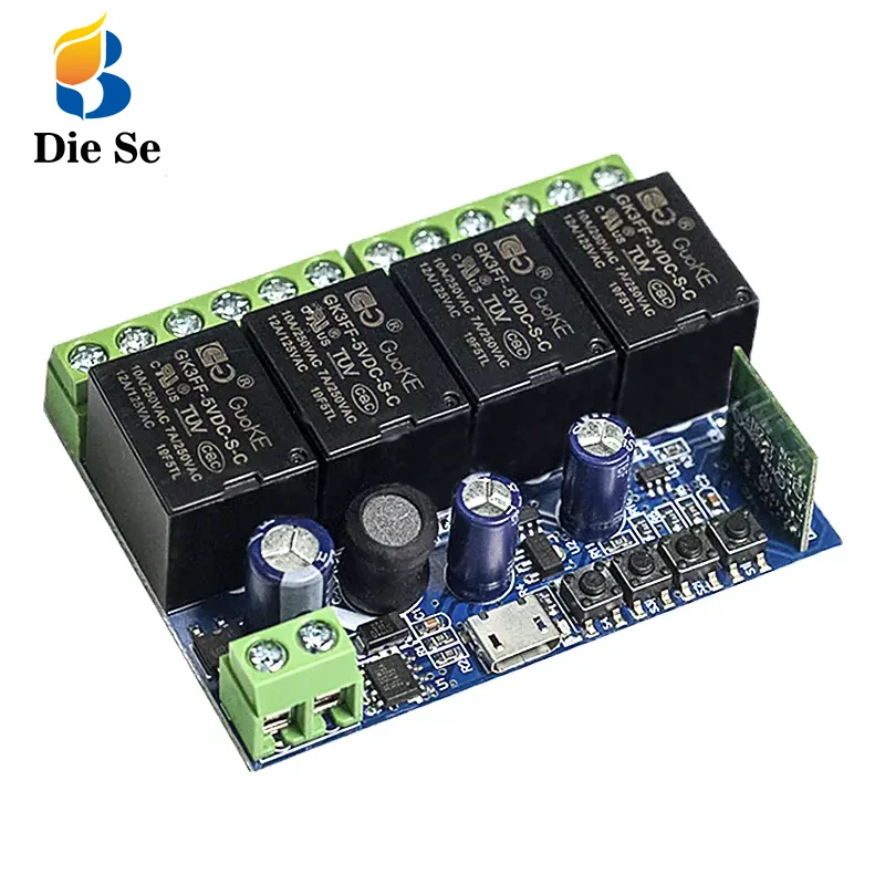 4CH Ewelink Wifi Switch - Smart Control for 12V-48V Devices