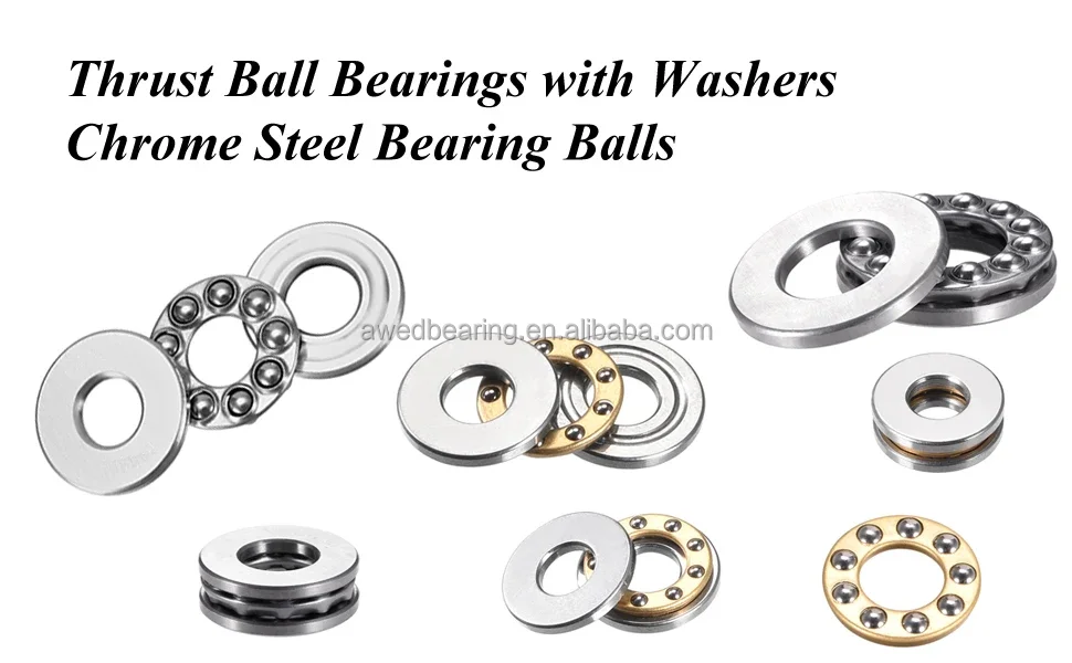 Genuine Single & Double Direction Thrust Ball Bearings 53 Tvb 243 Axial Ball Bearing Rodamientos ...