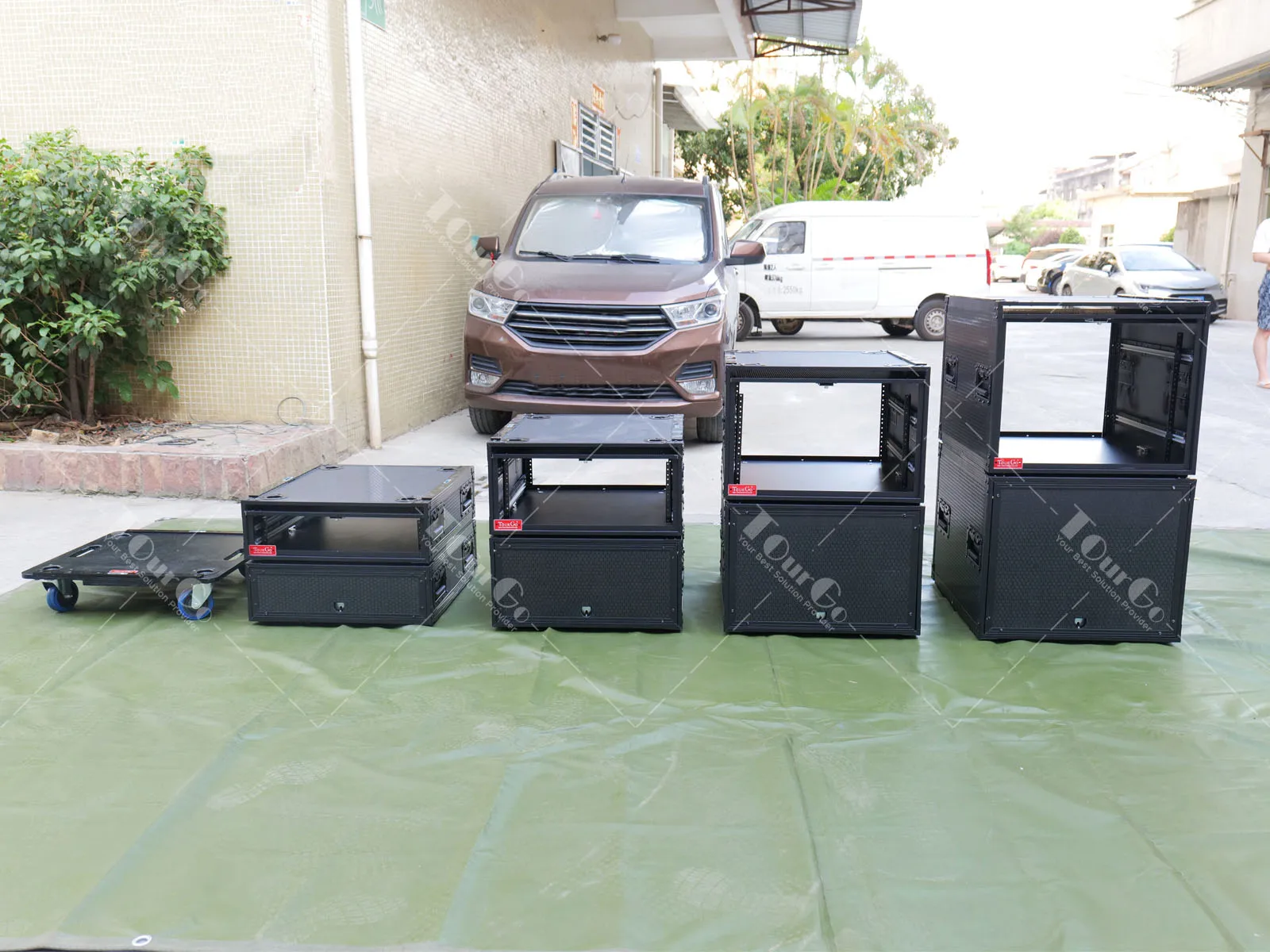 19inch 19" 2U 3U 4U 5U 6U 8U 10U Amplifier Slide Slam Lid Racks Pocket ...