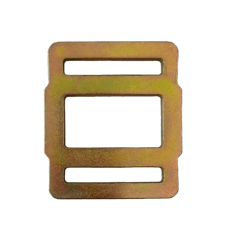 53mm One-Way Lashing Flat Stamped Metal Buckles Galvanized Carbon Steel ...