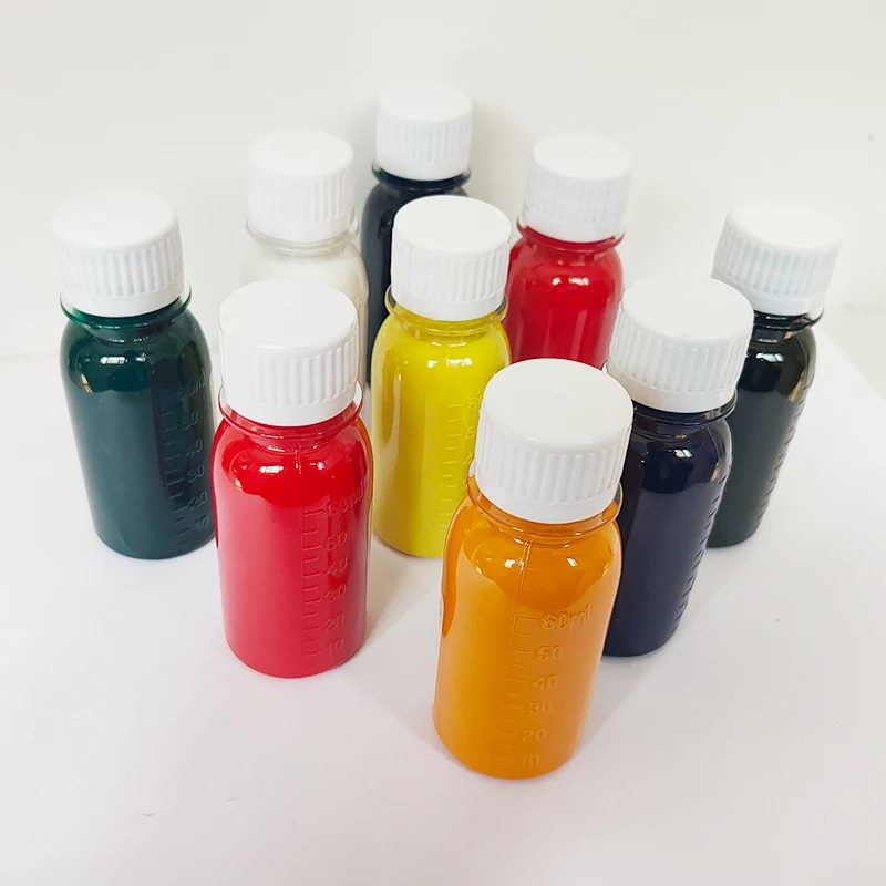 9 Colors Heat-resistant Water-based Liquid Color Paste for Water-based ...