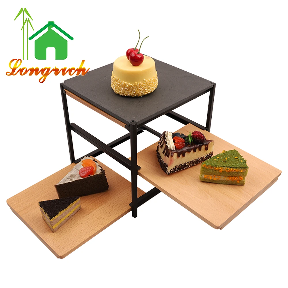 Serving Plate Serving Stand Table Decoration Hotel Buffet Multi-layer ...
