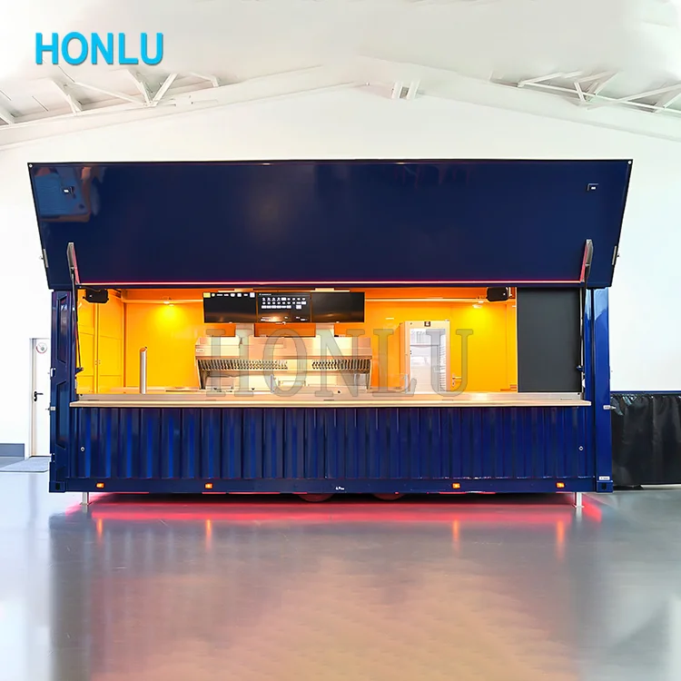 Modular Kitchen Containers Shipping Container Restaurant Fast Food ...