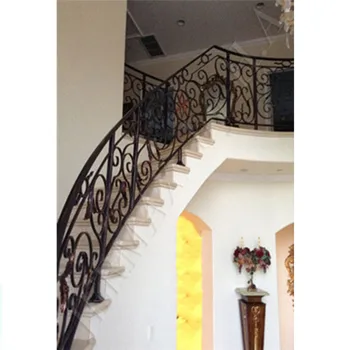 Modern Cement Balcony Railing Designs With Wrought Iron Railing - Buy ...