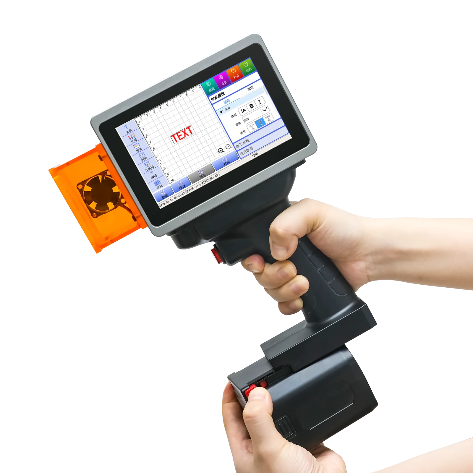 Yaomatec New Model Handheld Mini Laser Printer Portable Laser Marking ...