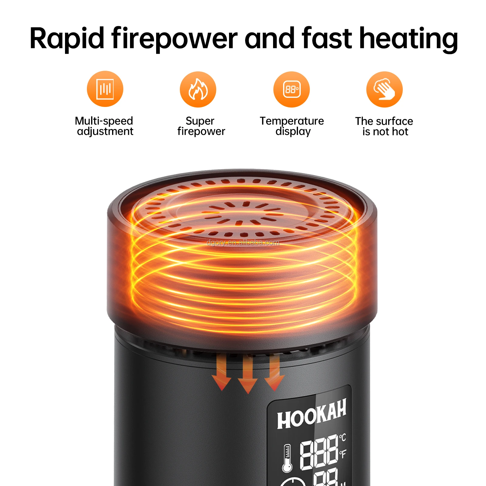 2025 Upgraded Shisha Smart Electric Rechargeable Portable Car ...