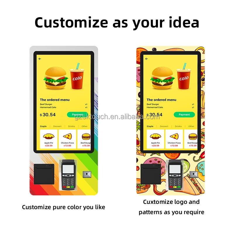 23.6 Inch POS Terminal Holder - Flexible for KFC & Mcdonalds