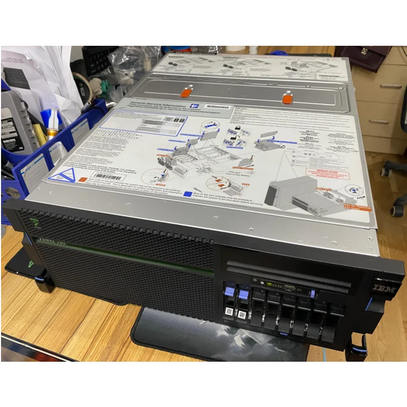 High Quality 8205 E6c Power7 Server Epc8 8core 64gb Ram 1.2tb Hdd P740 ...