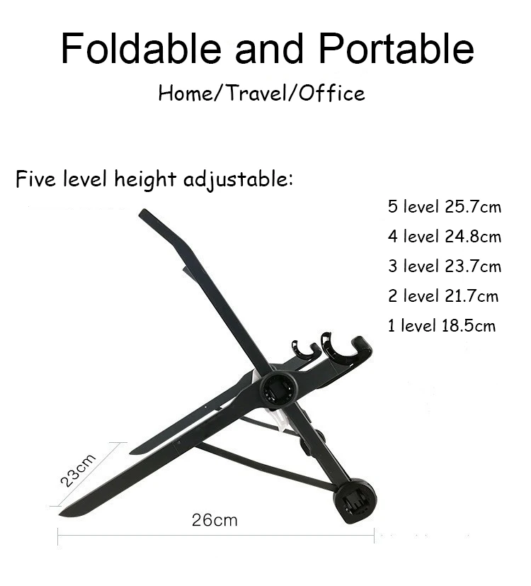 Adjustable Lightweight Portable Laptop Stand - Yeden