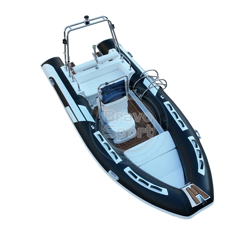 2024 New Design 16ft RIB Hypalon/PVC 480 Double Hull Fiberglass RIB ...