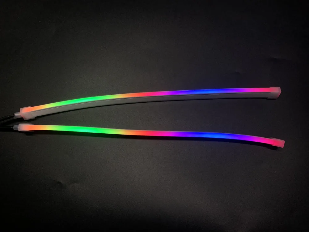 Thin Type Slim Led Fleible Drl Strip with Driver 30cm 45cm 60cm Dual ...