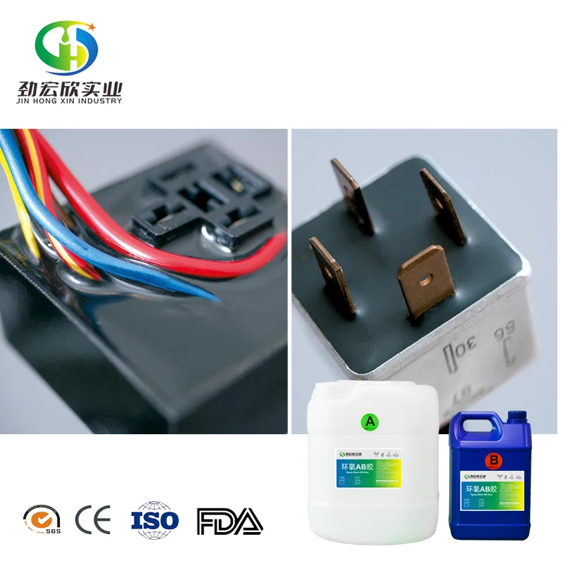 Thermal Conductivity Black 2part Epoxy Potting Compound For Led ...