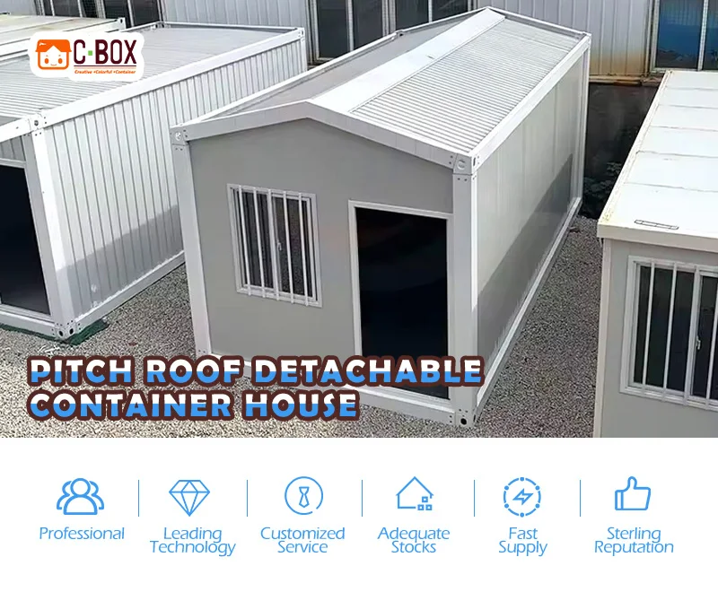 Cbox Detachable Container House - Modern Prefab Design