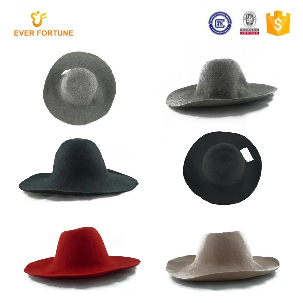Alibaba.com: 100% Australia Wool Felt Hat Bodies, Capeline Blocked for Fedora Hats : Source ...