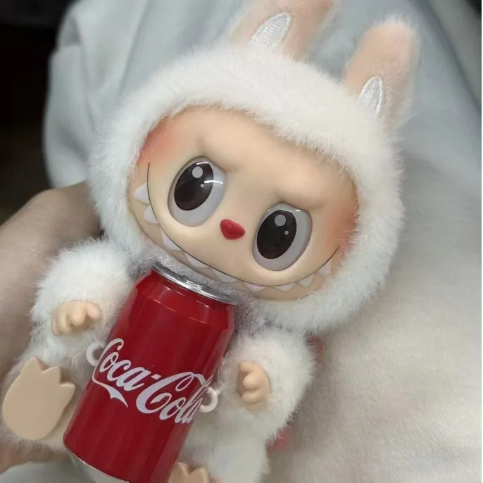 Popmart Labubu COCAA-COLAA 시리즈 귀여운 액션 피규어 만화 애니메이션 봉제 완구 인형 원래 합법적 인 비닐 ...