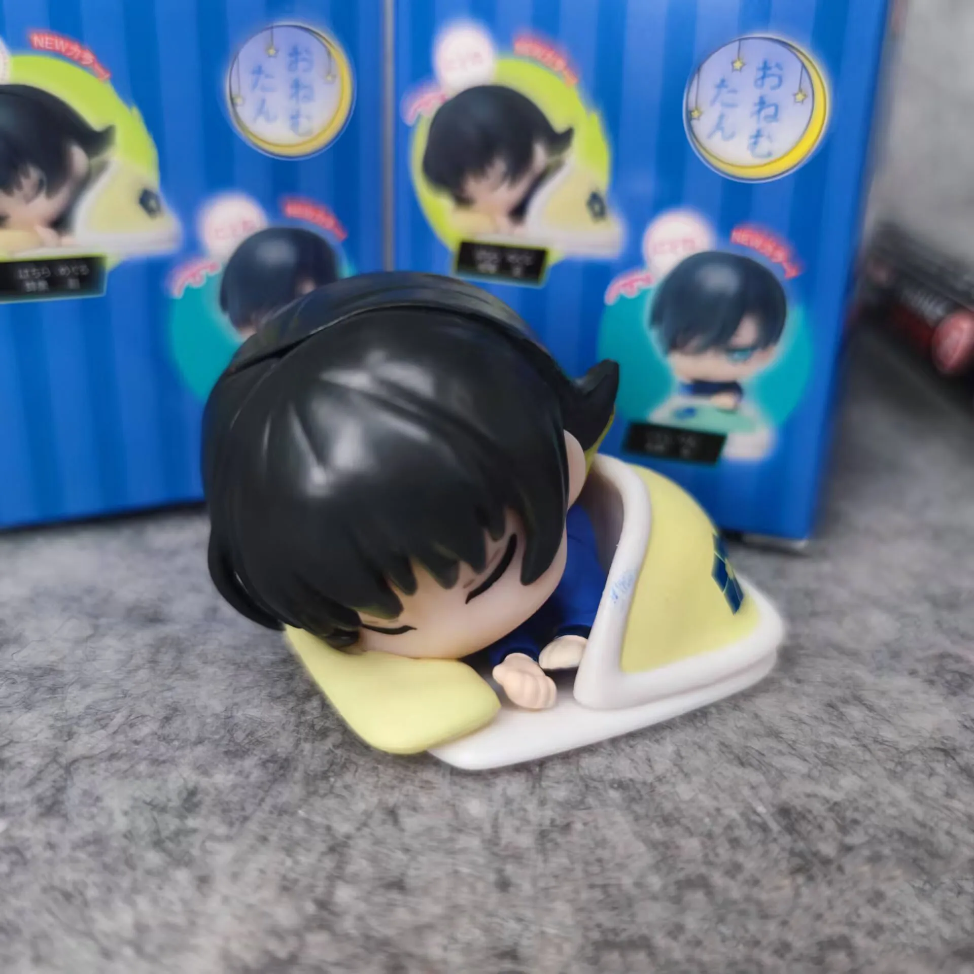 Japanese Anime Gacha Doll Isagi Yoichi Sleeping Style 5 Piece Set Blue ...