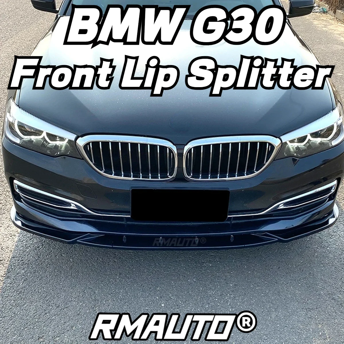 G30 Lip Car Front Bumper Splitter Spoiler Lip Diffuser Apron Bumper ...
