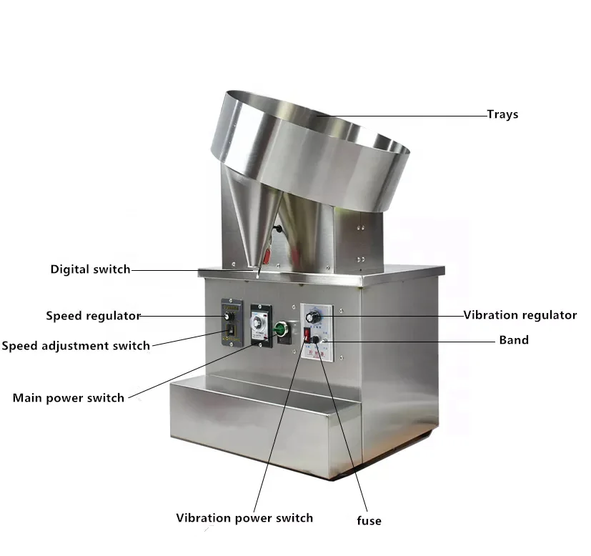 Small Automatic Blistered Effervescent Tablet Counter Dispenser ...