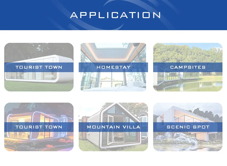 Volferda Capsul Tiny Homes House 2 Bedroom With Kitchen - Buy Vessel ...