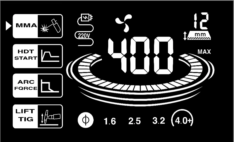 Inverter Welding Machine Control Board & Current Digital Display Screen ...