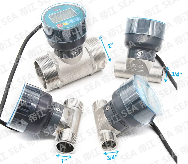 Dijiang Portable Zj Sus Meter Lcd Display+control+485 Signal Water Flow ...