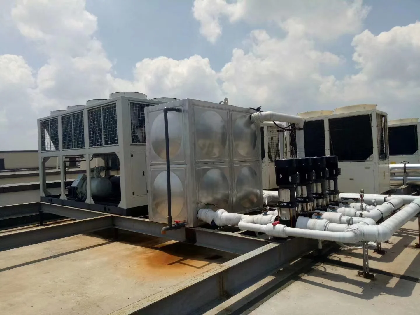 Low Temp 5hp Hermeticscroll Compressor Industrial Water Chiller Machine ...