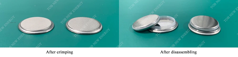 TOB Hydraulic Coin Cell Crimping Machine for Cr20xx Series