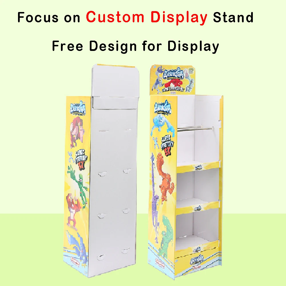 Corrugated Paper Cardboard Counter Display Cardboard Shelter For ...