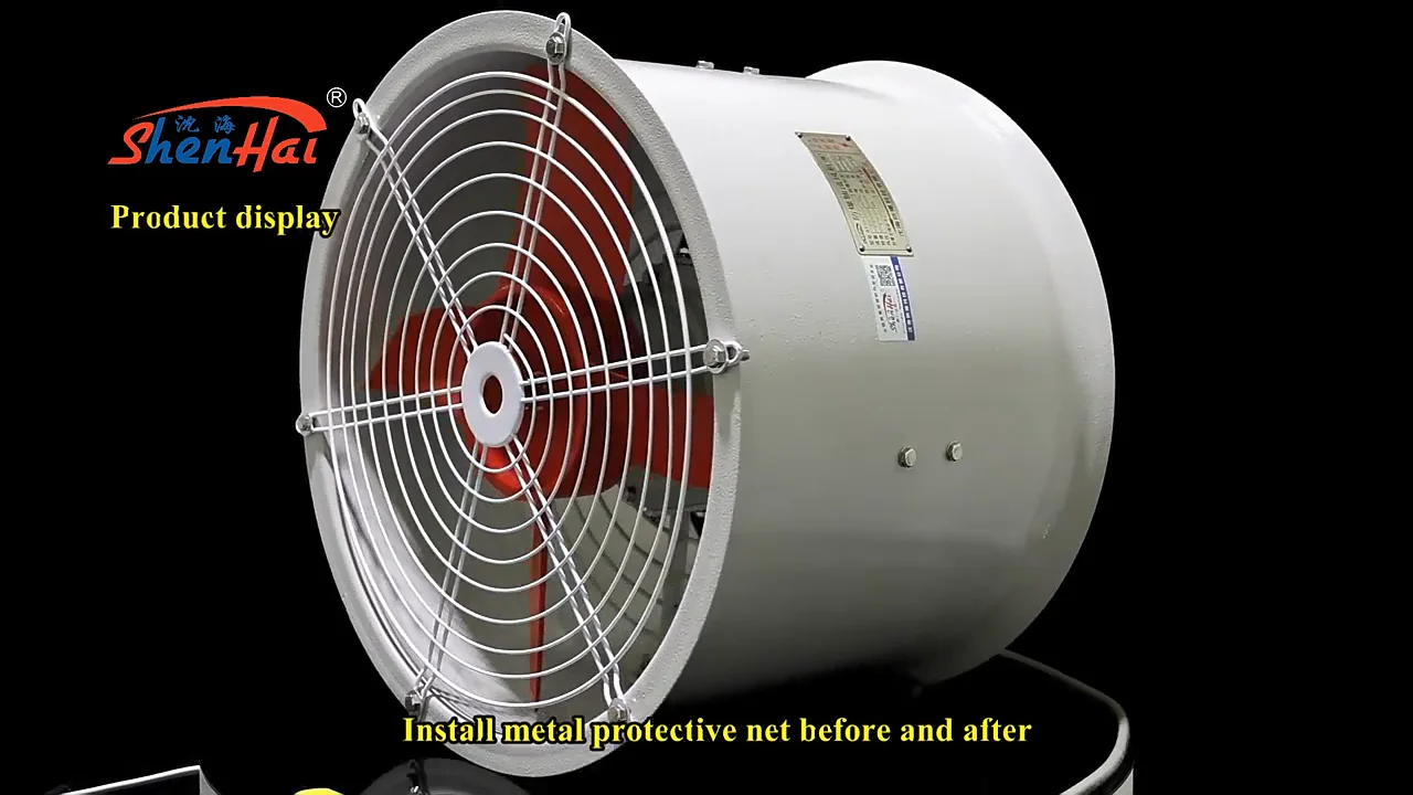 Portable Industrial Blower Explosion Proof Ventilator Small 220 Volt 24 ...