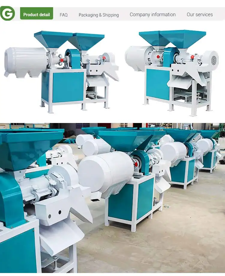 Maize Samp Milling Miller - Industrial Corn Grits Grinder