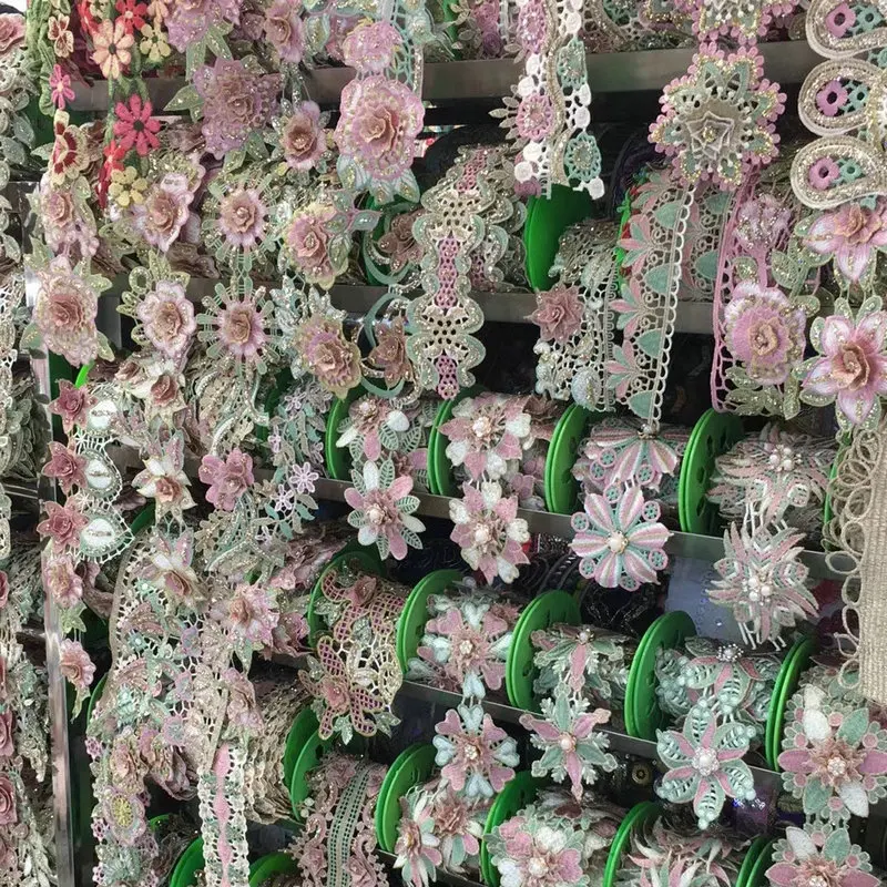 Computer Machine Embroidery Neckline Lace Collar Designs Market In ...