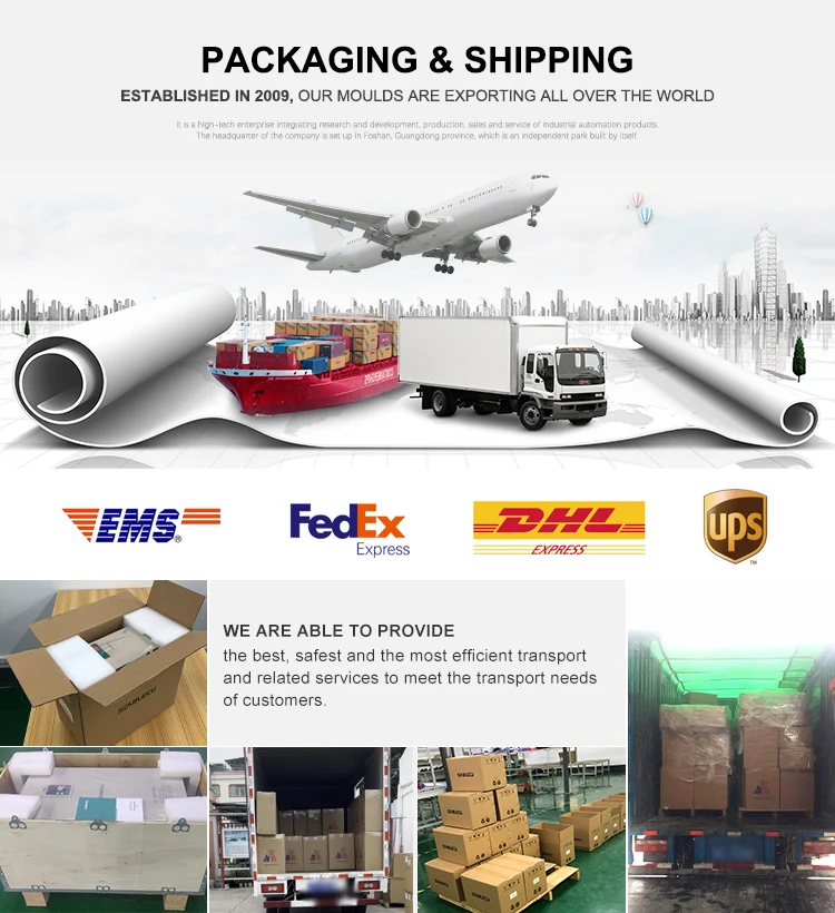 220v Ac 3000rpm Mini Servo Motor Drives With 400w Control Line Three ...