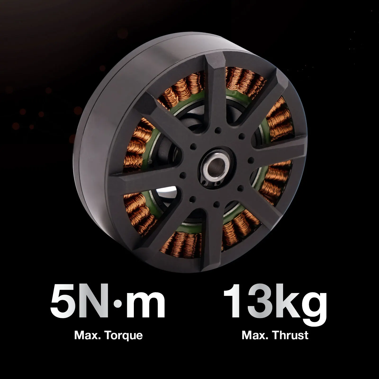 8318 13kg Thrust Brushless DC Motor for Drone & Multi-rotor