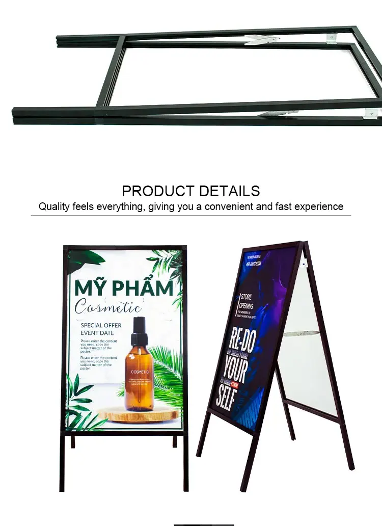 Outdoor A2 a Frame Board - Eco-Friendly Poster Stand