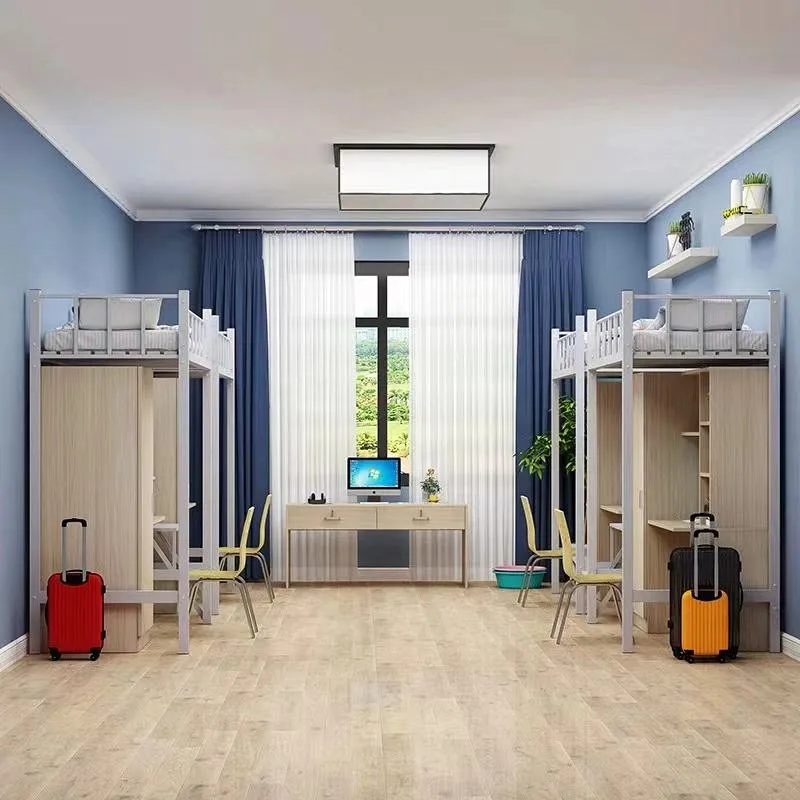 Lakshyo Factory Price Single Loft Bed With Storage Locker And Table ...